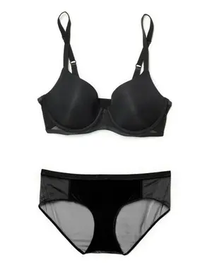 ADORE ME Fallon Contour Full Coverage Bra - Black