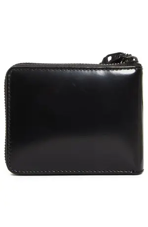 Comme Des Garçons Zipper Medley Leather Wallet