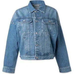 Boyish The Ryder Retro Oversized Denim Jacket - Risky Business