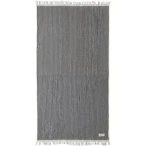 BUSINESS & PLEASURE The Beach Towel - Laurens Navy Stripe