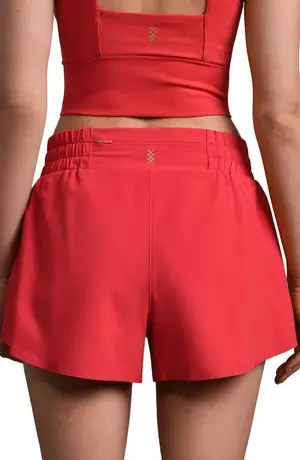 RHONE Mirage 3-inch Lined Running Shorts - Cabana Red