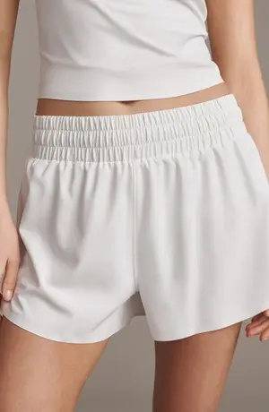 RHONE Mirage 3-inch Lined Running Shorts - Snow White