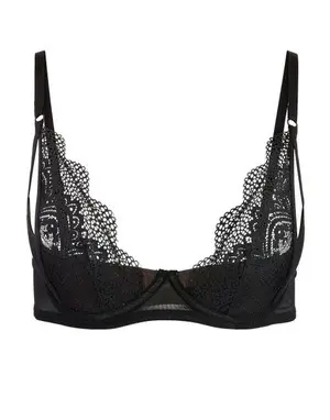 ADORE ME Kaia Unlined Quarter Cup Bra - Charcoal