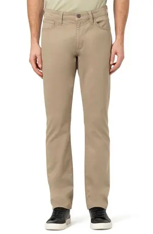 34 Heritage Courage Coolmax® Stretch Straight Leg Five Pocket Pants - Sand Coolmax
