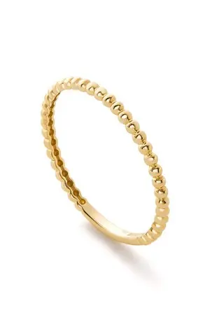 ANA LUISA Bead Band Ring - Gold