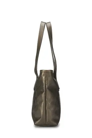Gucci Gg Imprime Supreme Tote Bag - Gold