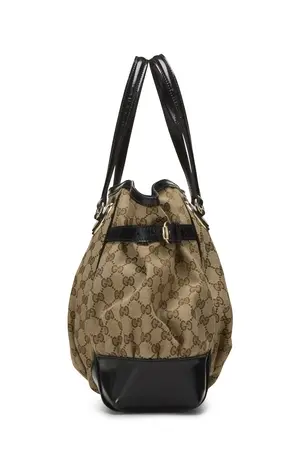 Gucci Original Gg Canvas Full Moon Tote