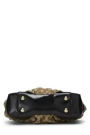 Gucci Original Gg Canvas Full Moon Tote