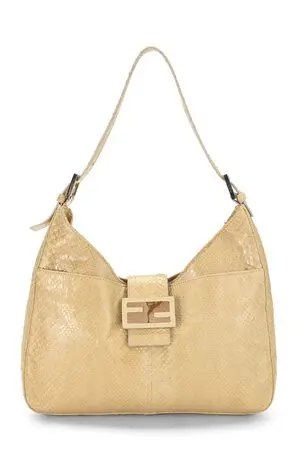 Fendi Python Shoulder Bag