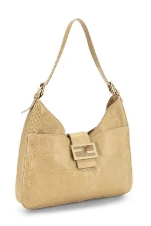 Fendi Python Shoulder Bag