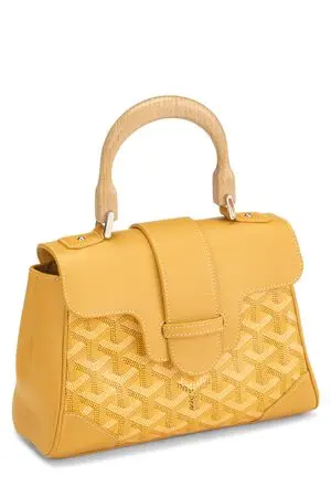 Goyard Goyardine Canvas Saigon Souple - Yellow