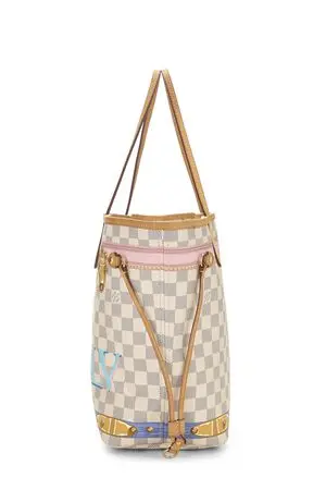 LOUIS VUITTON Damier Azur Summer Trunks Neverfull Mm