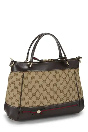 Gucci Original Gg Mayfair Convertible Handbag - Brown