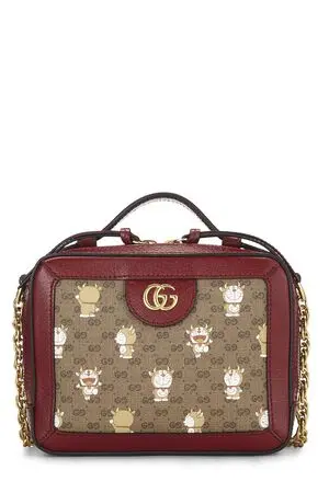 Gucci Doraemon X Coated Crossbody Bag - Red