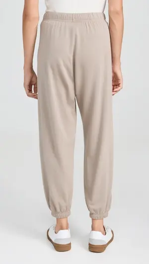 Splits59 Andie Oversized Fleece Sweatpants - Latte