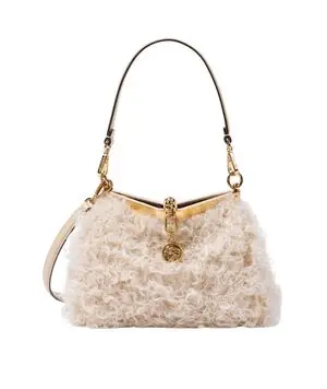 Etro Vela Shearling Shoulder Bag