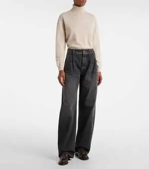 Brunello Cucinelli Wide-leg Jeans