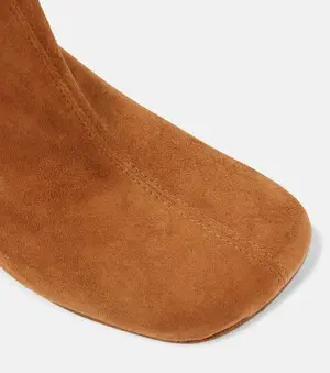 Dries Van Noten 65 Suede Ankle Boots
