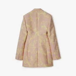 Burberry Rose Wool Tailored Jacket