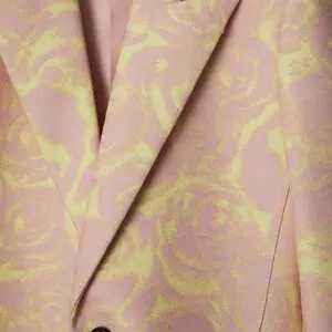 Burberry Rose Wool Tailored Jacket