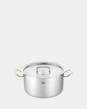 FISSLER Original-Profi Stock Pot With Lid, 10.6 Quart - Silver
