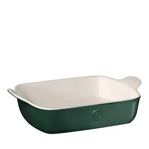 EMILE HENRY 11 Medium Rectangular Baker - Evergreen