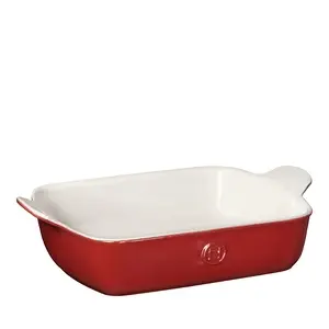 EMILE HENRY 11 Medium Rectangular Baker - Rouge