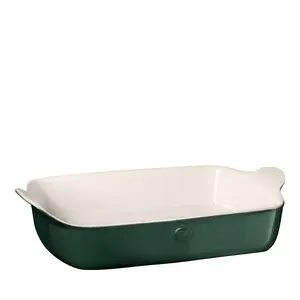 EMILE HENRY 13.7 Large Rectangular Baker - Evergreen