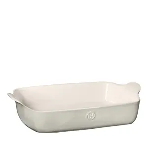 EMILE HENRY 13.7 Large Rectangular Baker - Pearl Gray