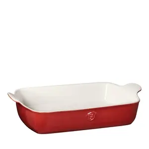 EMILE HENRY 13.7 Large Rectangular Baker - Rouge