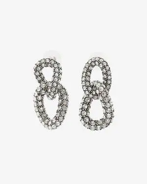 Isabel Marant Funky Chain Link Earrings - Silver