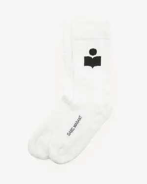 Isabel Marant Siloki Socks - White
