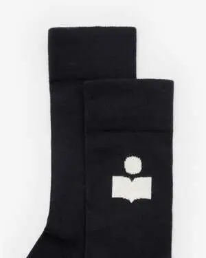 Isabel Marant Siloki Socks - Black