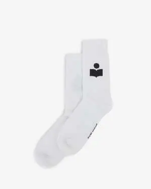 Isabel Marant Siloki Socks - White