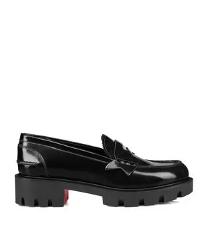 Christian Louboutin Lug Sole Flats For Women