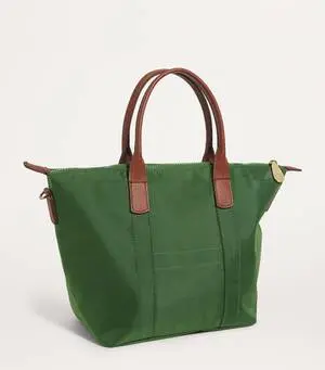 Harrods Nylon Tote Bag - Green