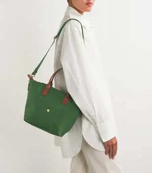 Harrods Nylon Tote Bag - Green