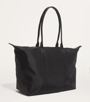 Harrods Nylon Tote Bag - Black