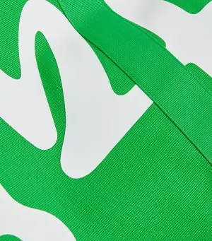 Harrods Cotton Logo Tote Bag - Green