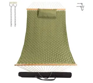CASTAWAY LIVING Soft Weave Hammock With Pillow - One-color