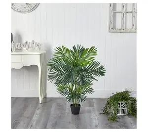 NEARLY NATURAL 40' Areca Artificial Palm Tree U V Resistant