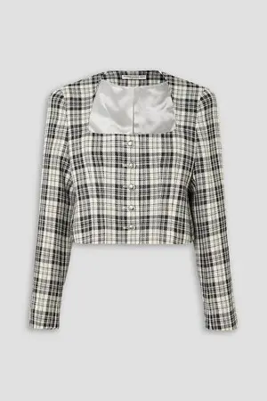 Alessandra Rich Checked Outerwear For Women