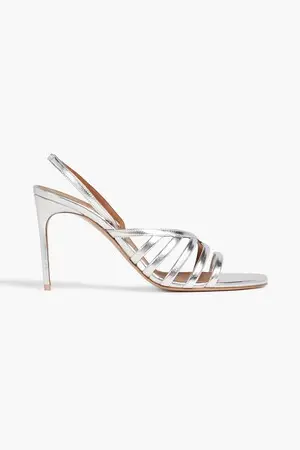 MALONE SOULIERS Malone Souliers Ama 90 Slingback Sandals - Silver