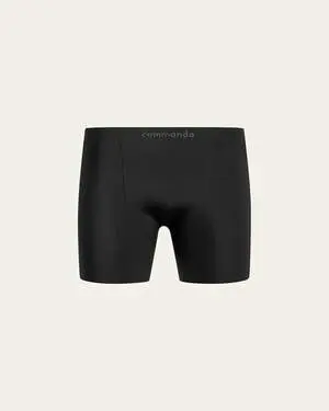 Commando Bonded Microtech Boxer Briefs Blk-black