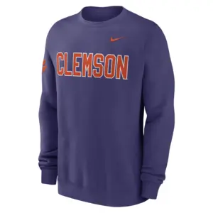 Nike Clemson Tigers Sideline Dabo College Pullover Crew