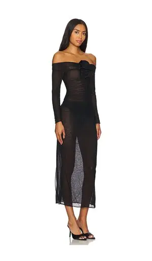 MAYGEL CORONEL Heliosa Maxi Dress In Black