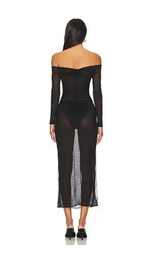 MAYGEL CORONEL Heliosa Maxi Dress In Black