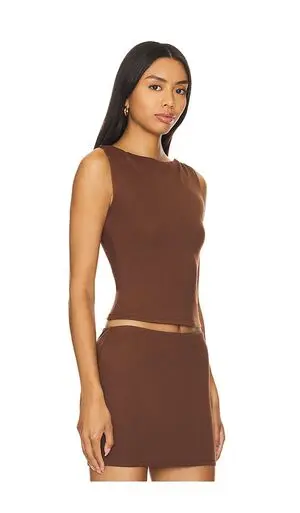 LOVERS AND FRIENDS Lainey Top - Brown
