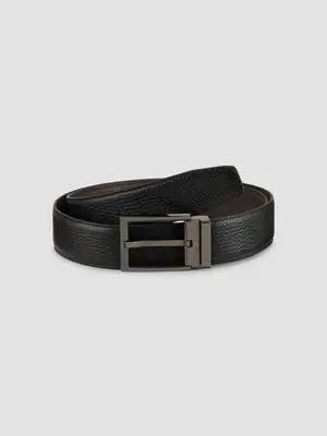 FERRAGAMO Double Adjustable Cut-to-size Leather Belt