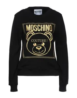 Moschino Appliquéd Cotton Sweatshirt